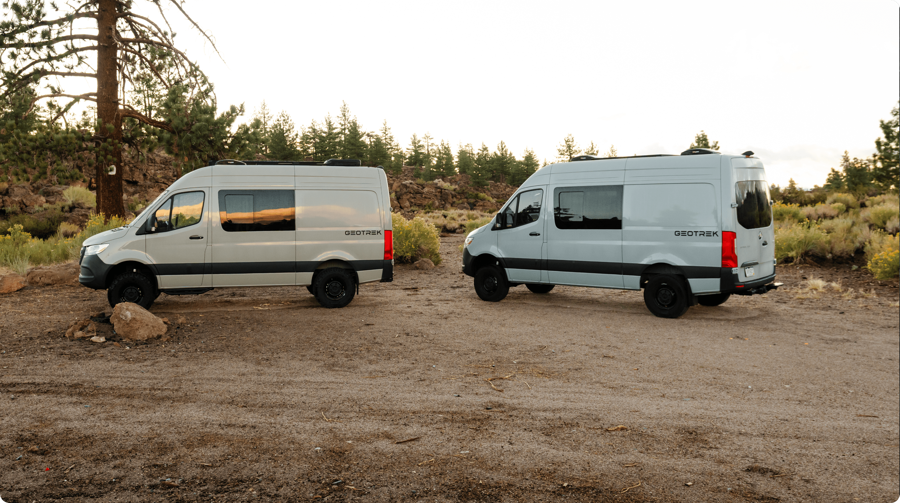 Prebuilt Sprinter Van Models: Bear Peak & Flatiron | Geotrek Vans